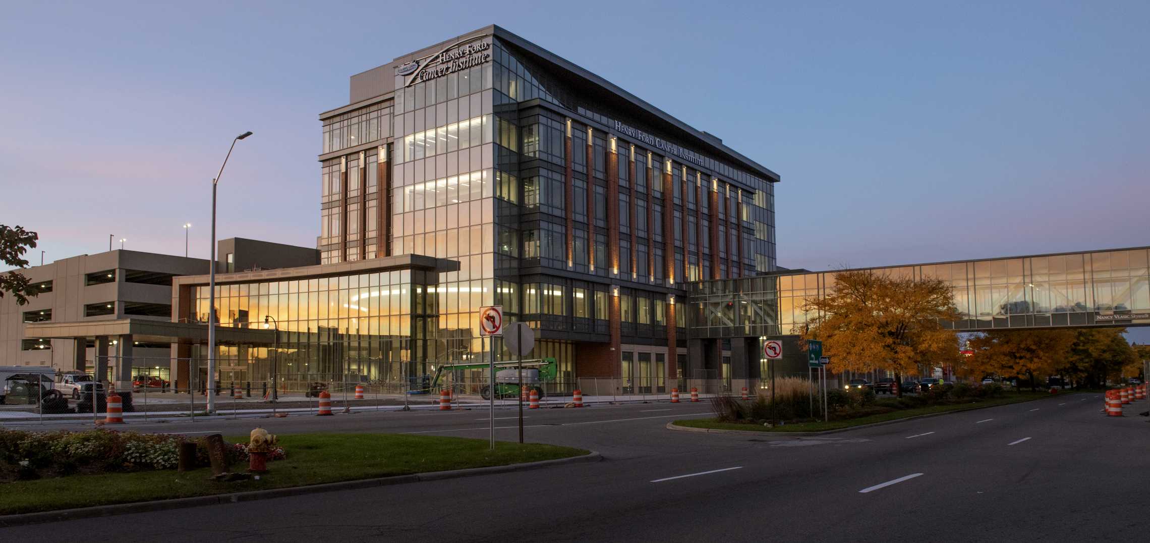 Brigitte Harris Cancer Pavilion opens in NW Goldberg | Urbanize Detroit