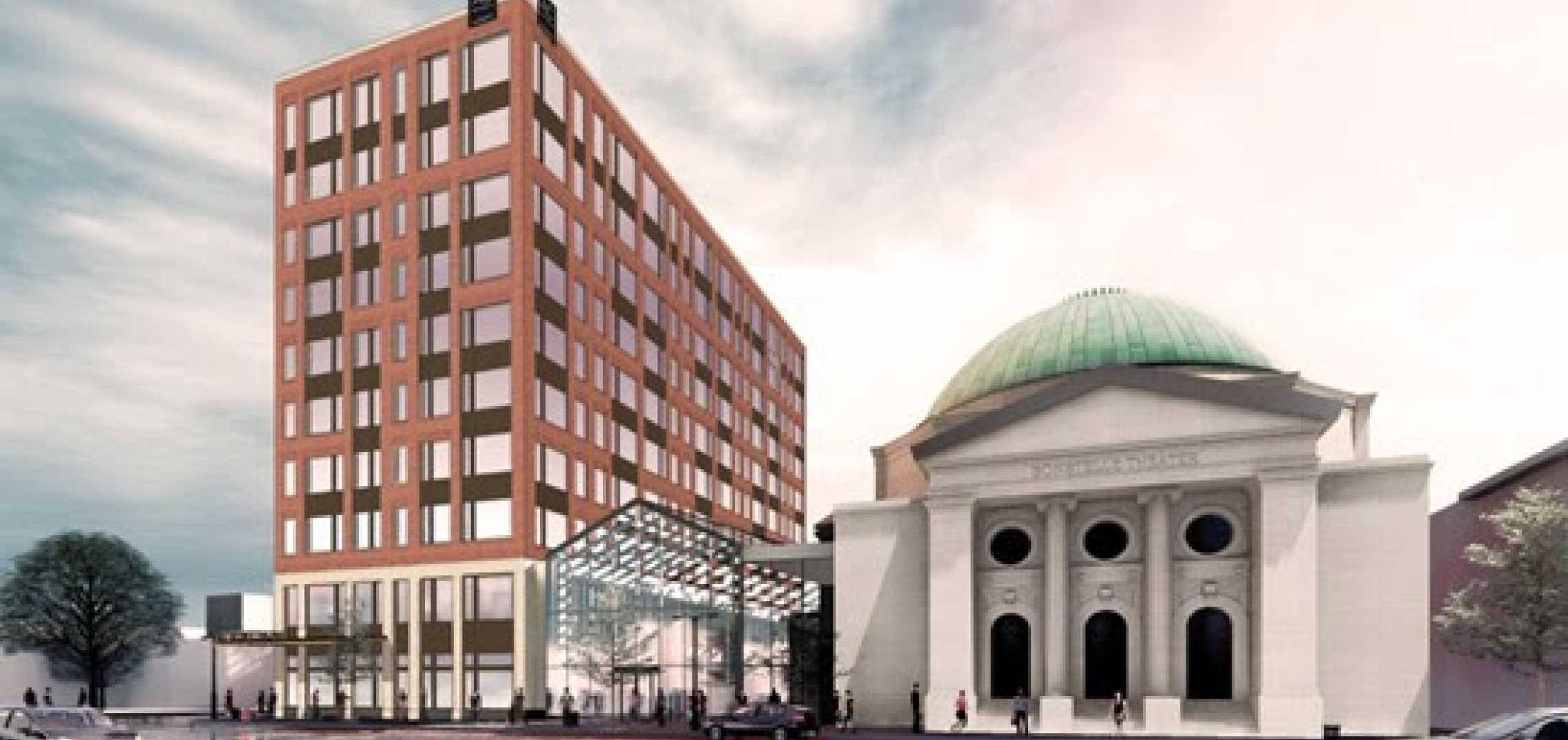 Construction starts at Bonstelle Theatre, AC Hotel development ...