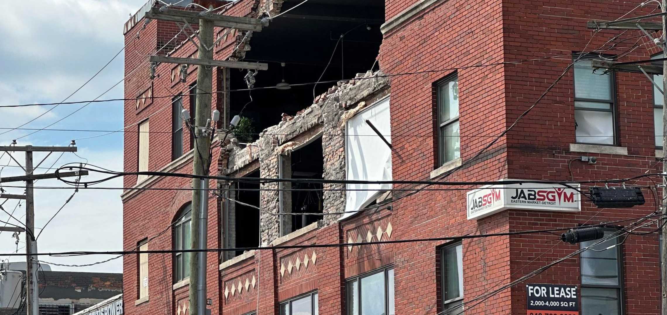Eastern Market building to be demoed after partial collapse | Urbanize ...