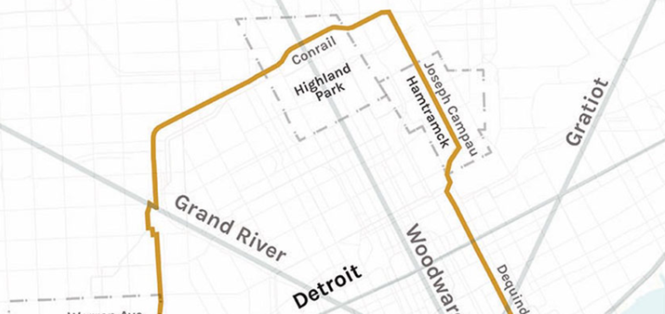 Construction starts at Highland Park section of Joe Louis Greenway ...