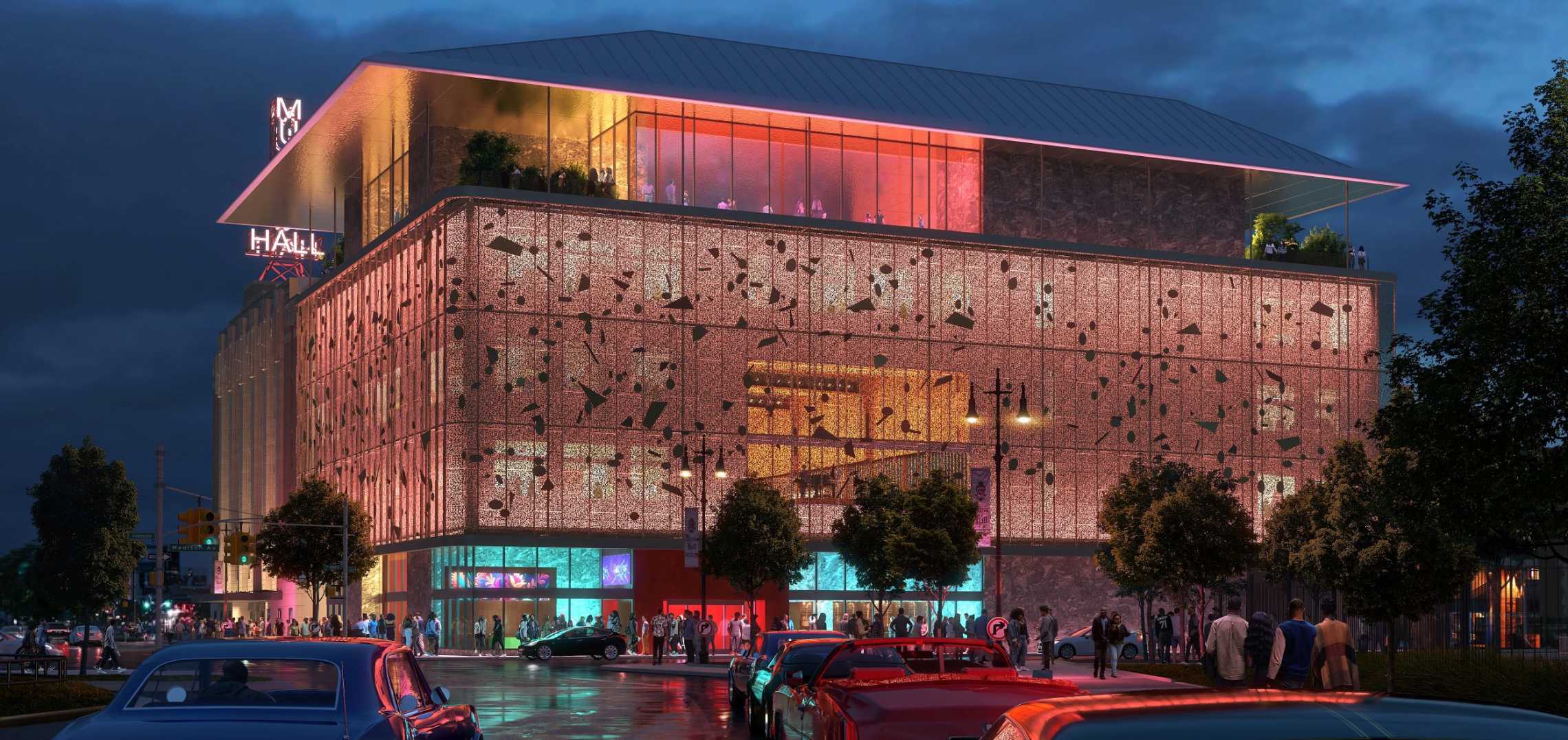 New details emerge for Detroit Music Hall expansion | Urbanize Detroit