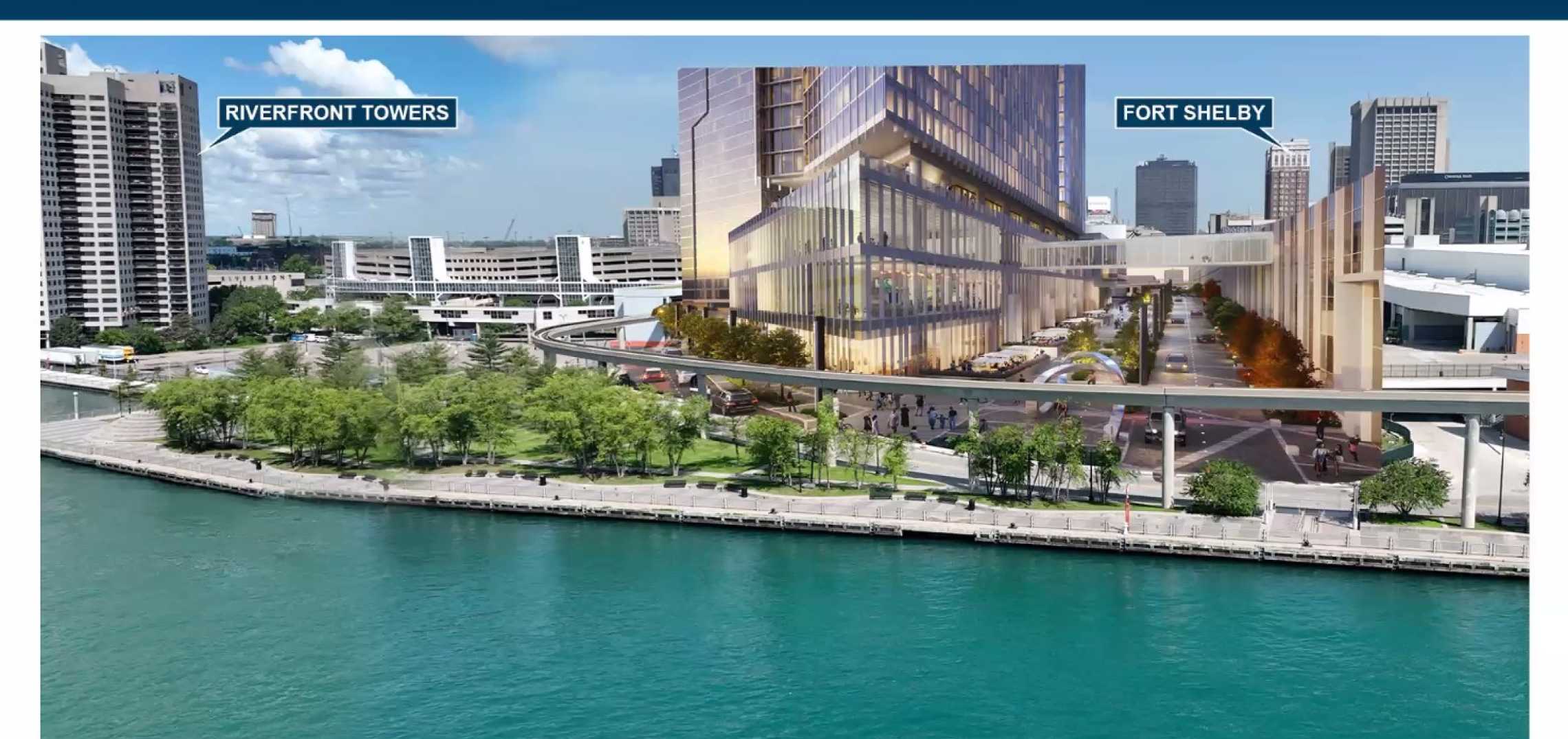 DETROIT | Hotel Water Square | +100m | +328ft | 25 fl | Pro ...