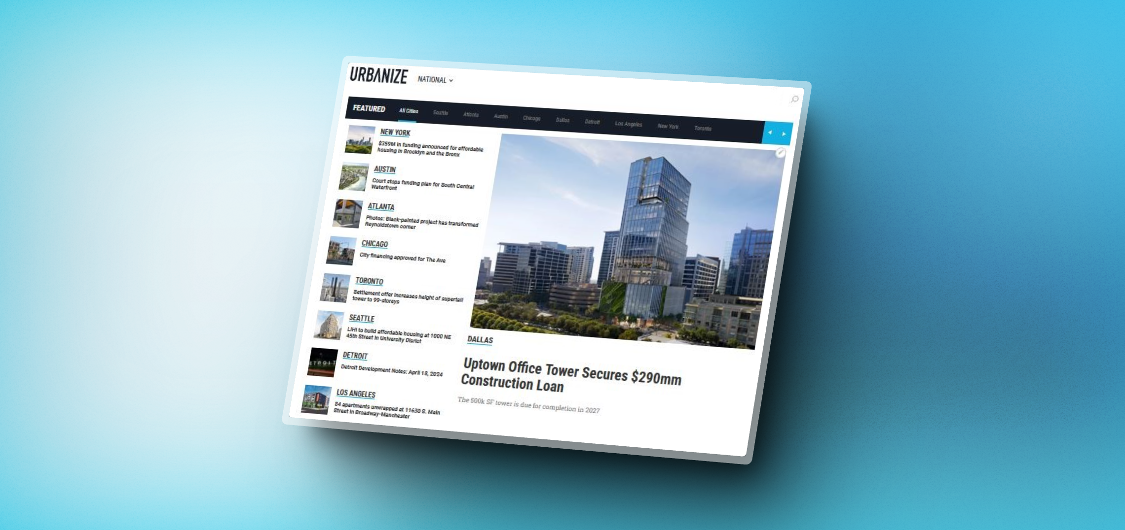 Introducing Urbanize National | Urbanize Detroit