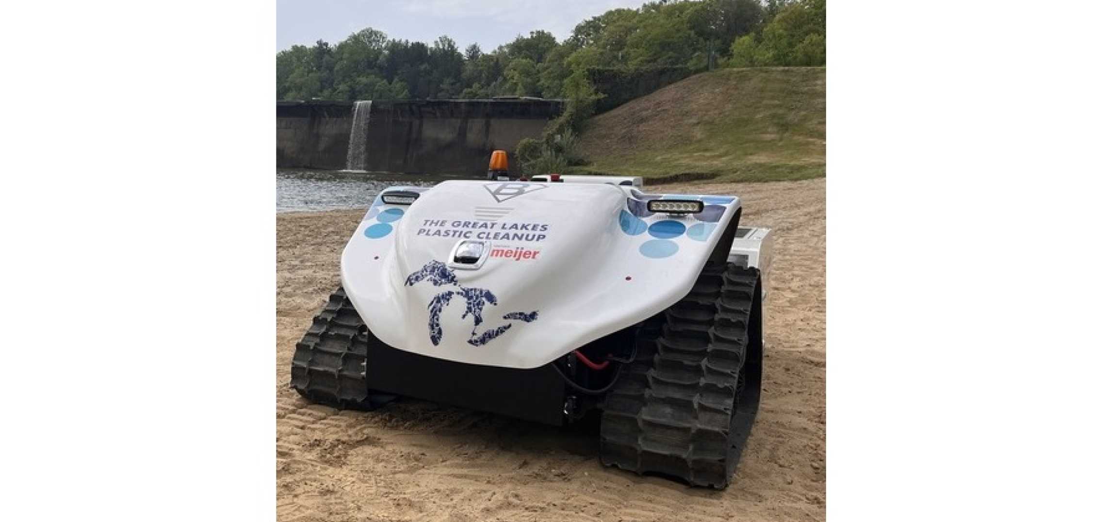 This robot will pick up trash on Belle Isle this summer | Urbanize Detroit