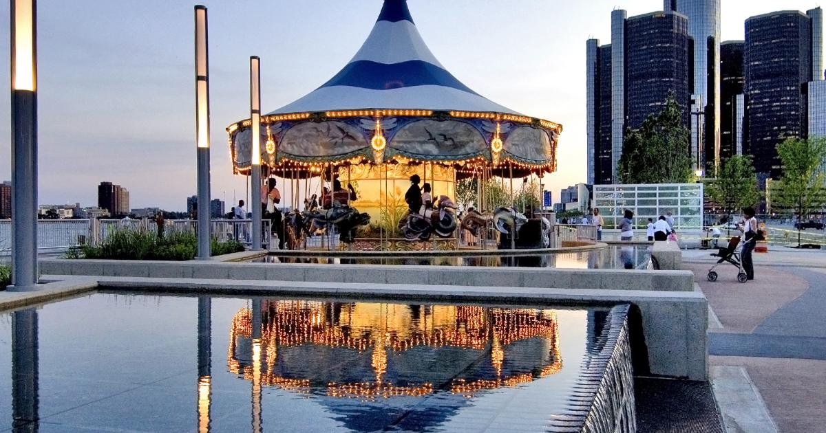 Detroit's Riverwalk, Campus Martius named best in the country ...